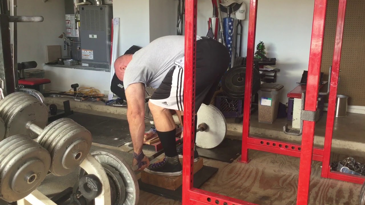 Week1 of the George Brink deadlift cycle. I worked up to a top set of ...