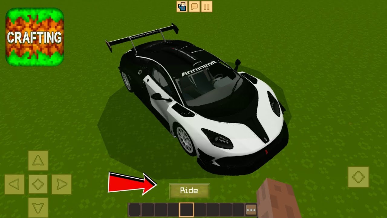 How to make a Car in Crafting and Building - YouTube