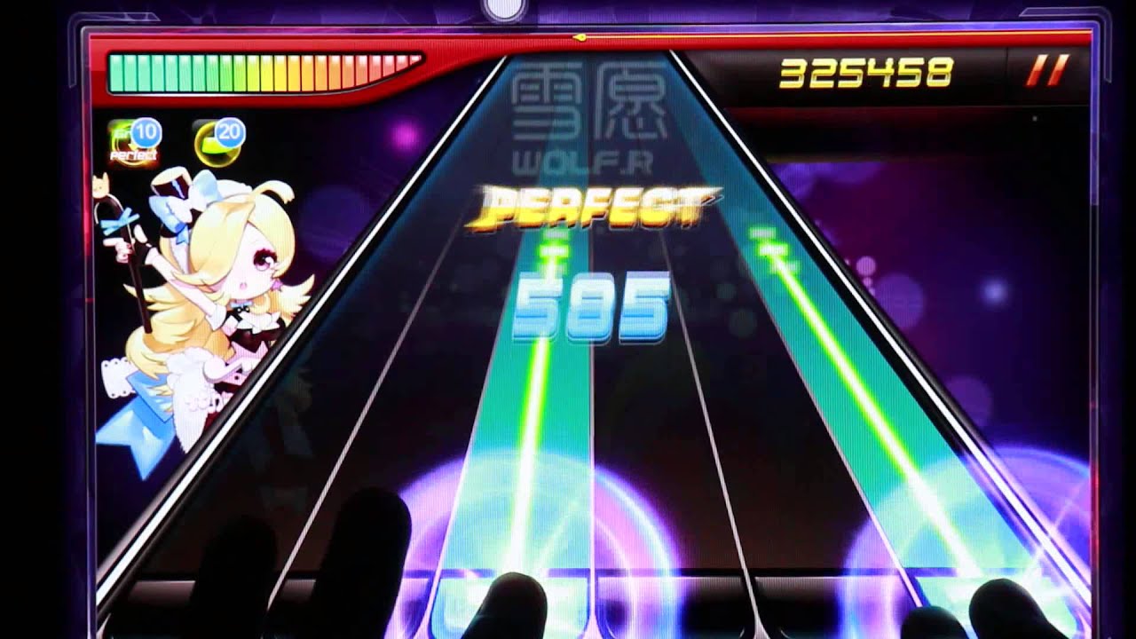 Rhythm Master (节奏大师) 雪願 6 Key Hard - YouTube