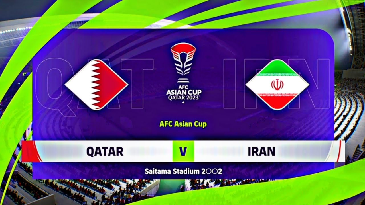 eFootball™ 2024 | Iran vs. Qatar | Bán Kết AFC Asian Cup 2023 Qatar ...