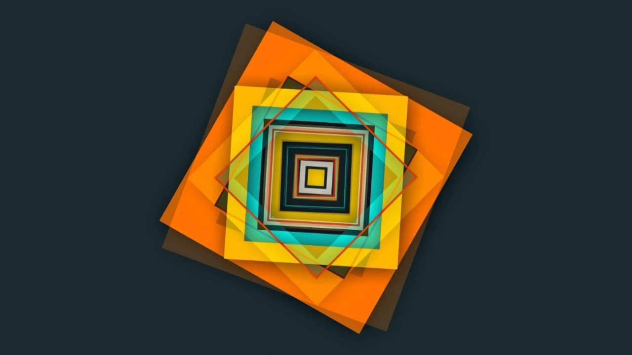 2D shapes intro Sony Vegas templates - YouTube