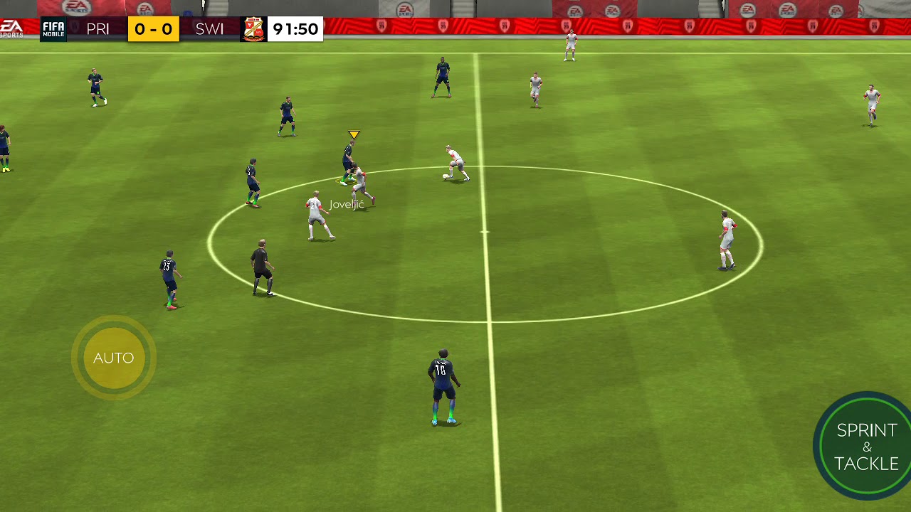 Fifa mobile soccer game.... - YouTube