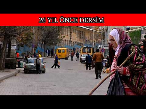 Dersim’in 2000 Yılına Ait Nadir Görüntüler