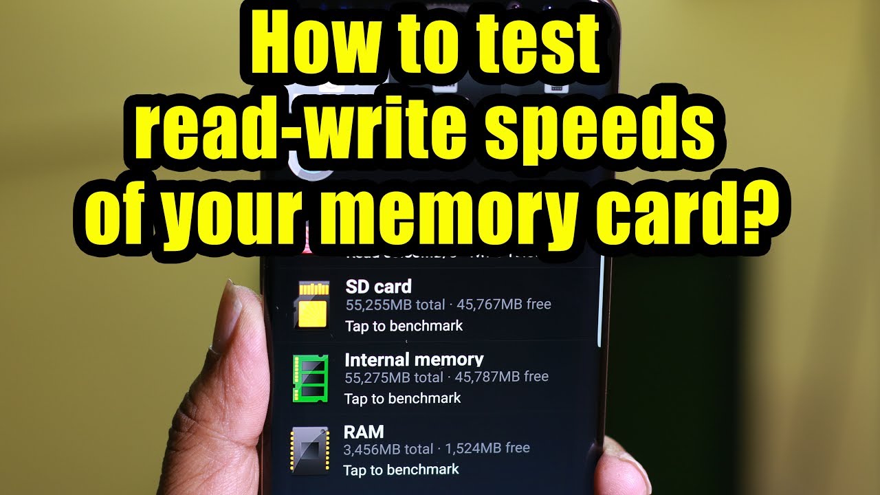 How To Test Read Write Speeds Of Your Memory Card YouTube how-to-test-read-write-speeds-of-your-memory-card-youtube