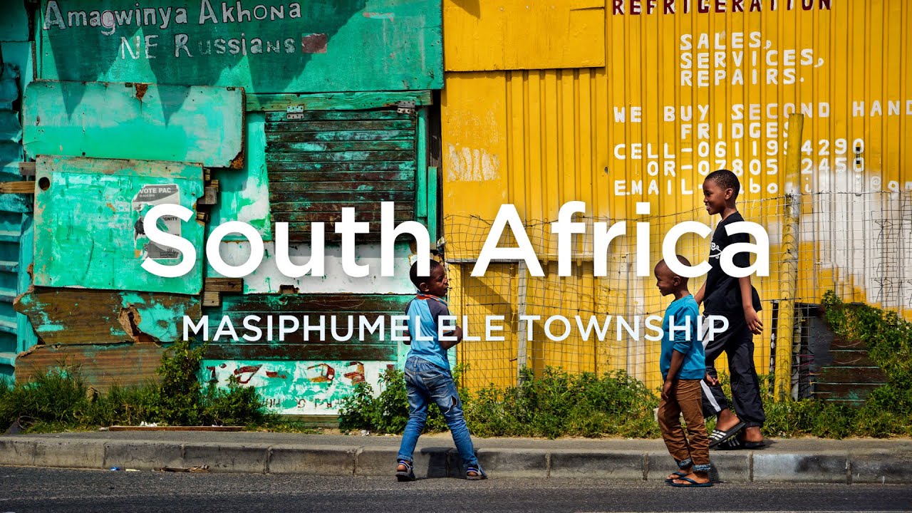 SOUTH AFRICA: Masiphumelele Township on the Western Cape - YouTube