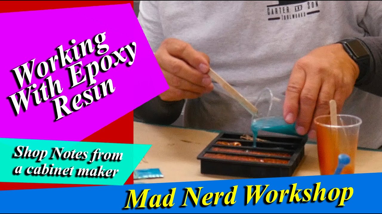 Working With Epoxy Resin to Create Some Unique Pen Blanks - YouTube
