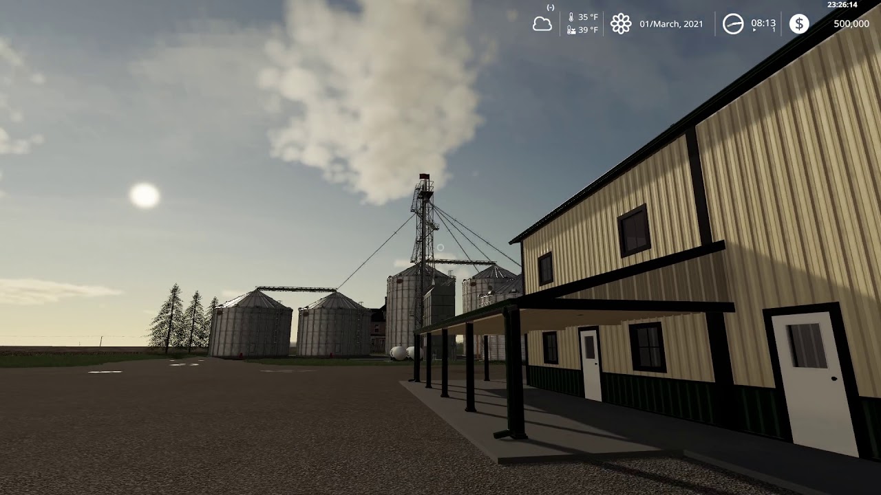 Farming Simulator 19/ Lets Play/ Flint Hills Map/ seasons - YouTube