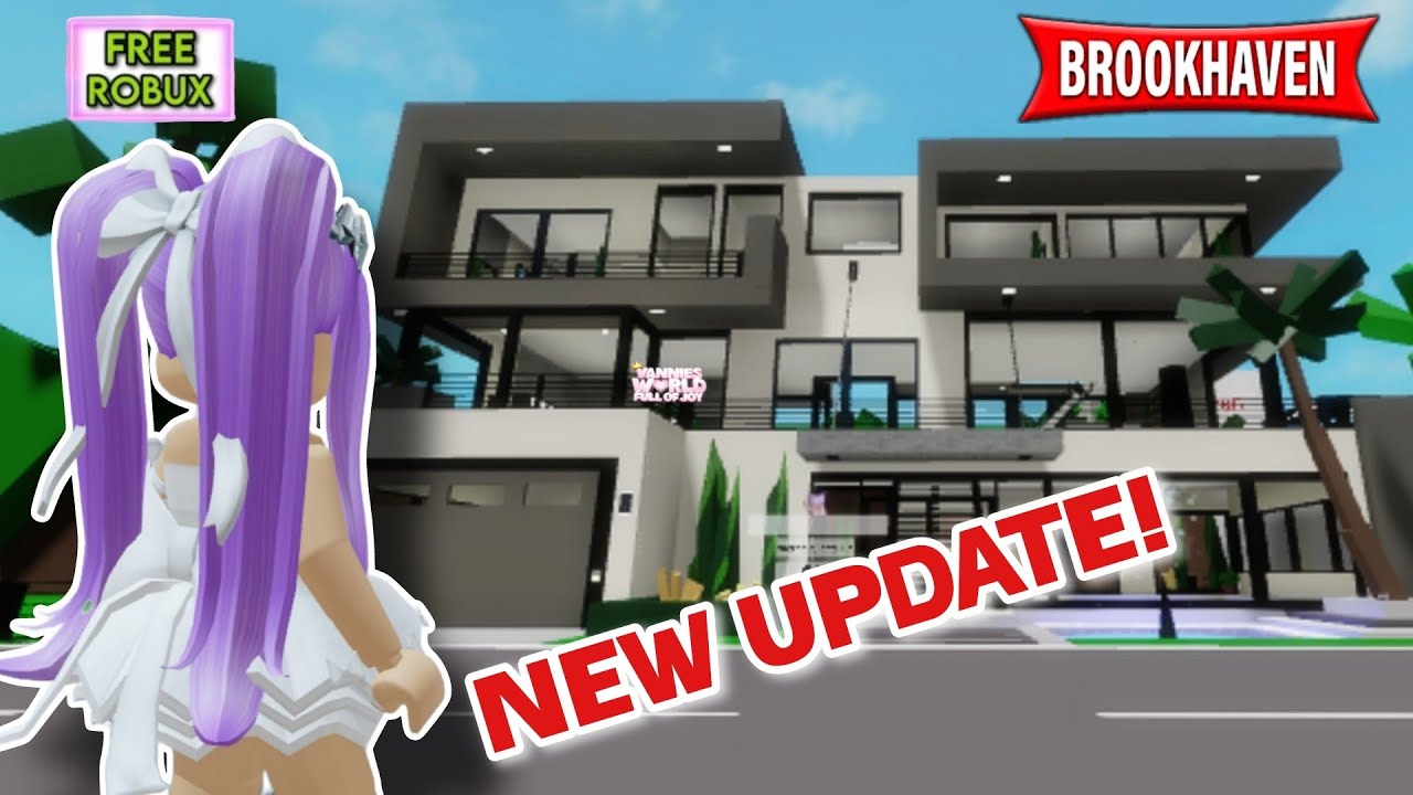 NEW UPDATE! NEW HOUSE + NEW MILITARY BASE IN BROOKHAVEN 🏡RP ROBLOX 😱🤩 ...