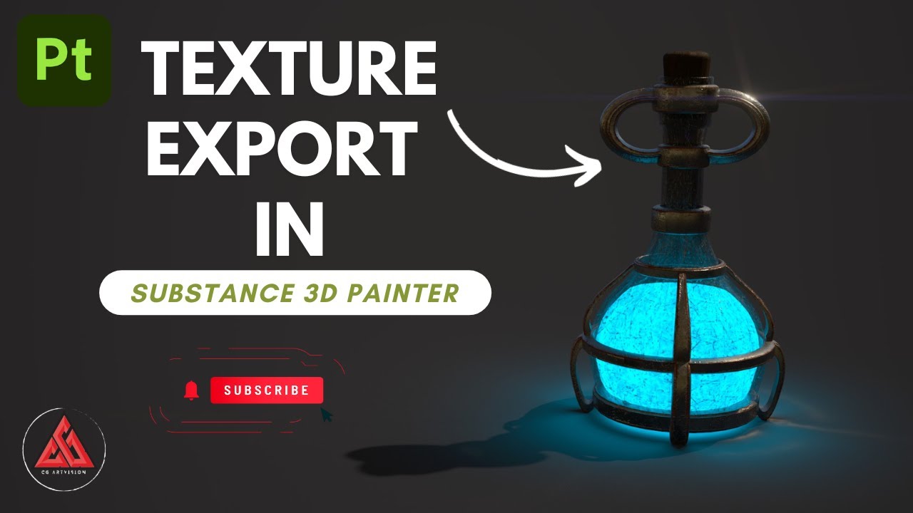 Class - 14 |📁 How to Export Textures in Substance Painter Like a PRO ...