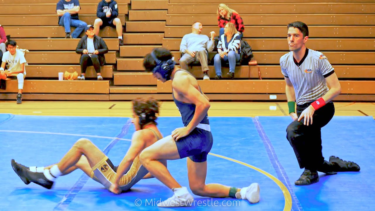 145 – Adrian Magana {G} of Cary Grove IL vs. Issac Arteaga–Rivera {R ...