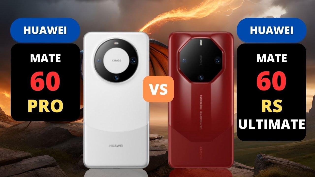 Huawei Mate 60 Pro vs Huawei Mate 60 RS Ultimate | PHONE COMPARISON ...