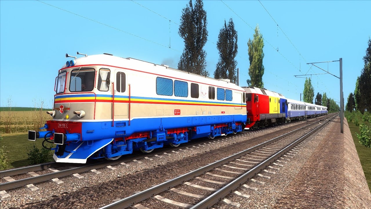 TRAIN SIMULATOR ROMANIA 2020- NOU SCENARIU - SEZONIERUL LA PLIMBARE ...