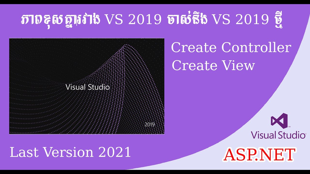 How to create controller and view in ASP.NET Visual 2019 last version ...