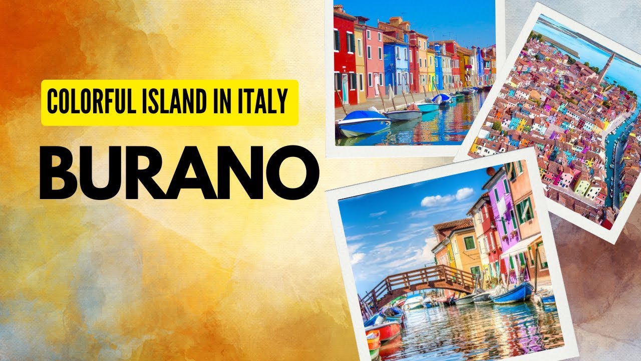You Won’t Believe This Colorful Island Near Venice! 🎨 - YouTube