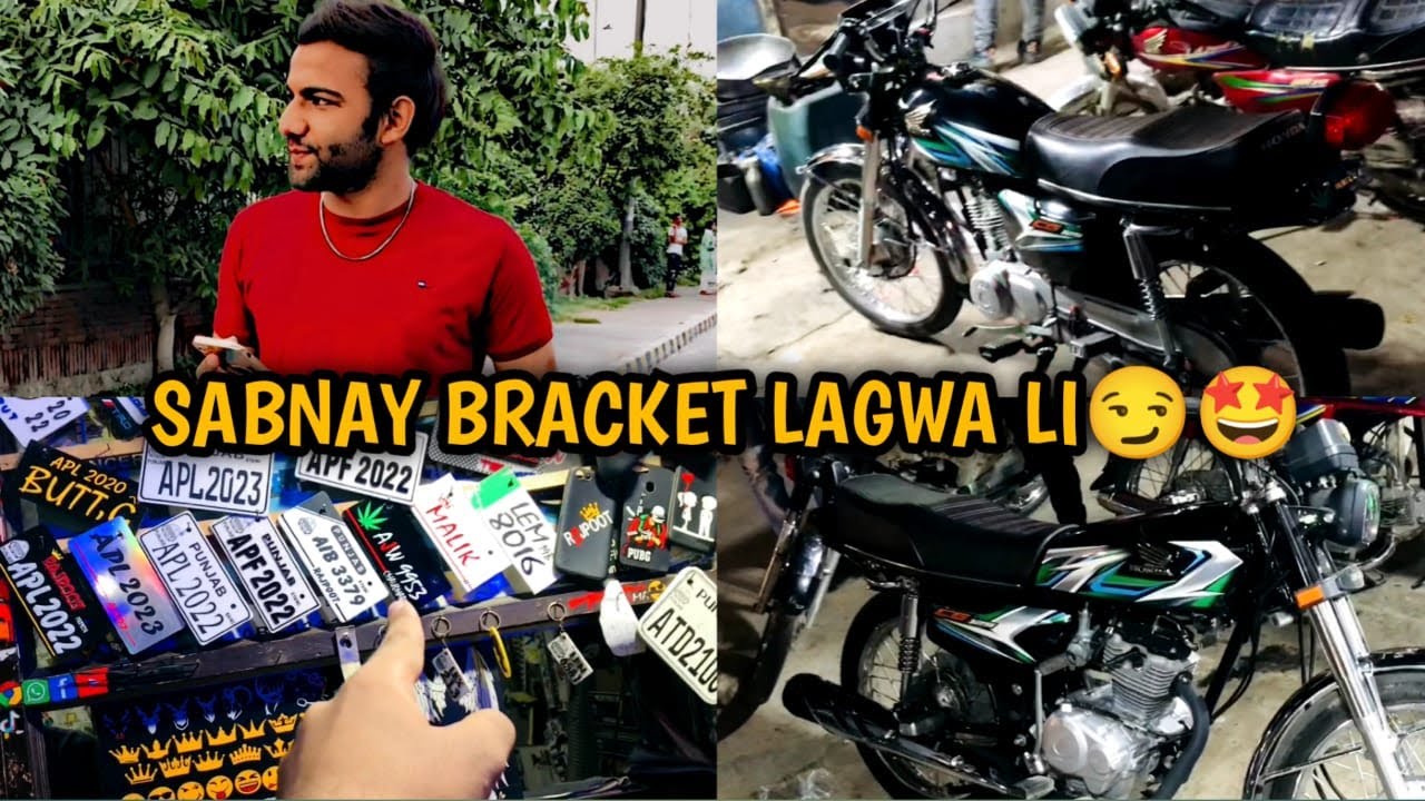 Honda125 ️ & *7T Ready Krwa Li || New Number Plate 😍 || Funny Vlog ...
