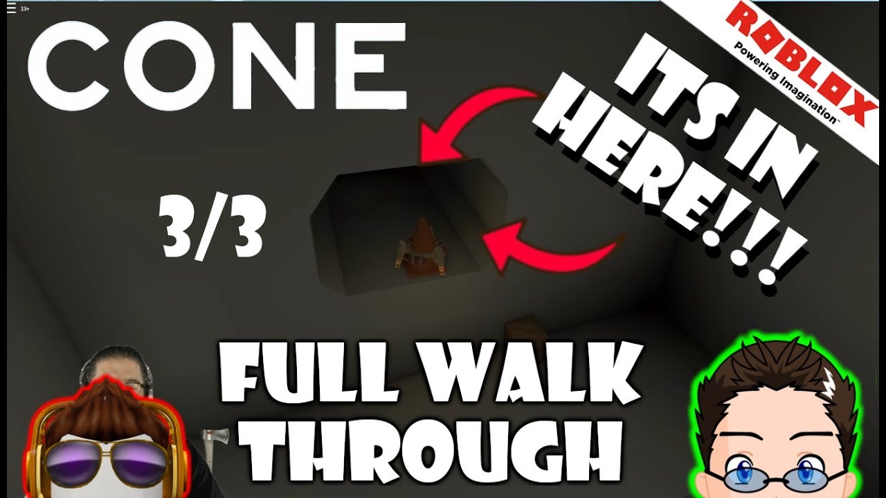 Roblox - CONE - XD A new secret 3/3 - YouTube