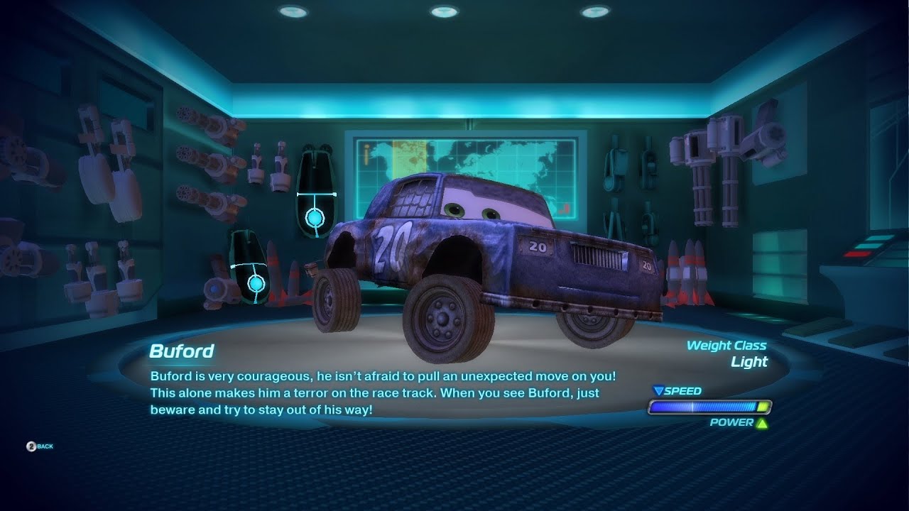 Cars 2 PC - Buford Gameplay - YouTube