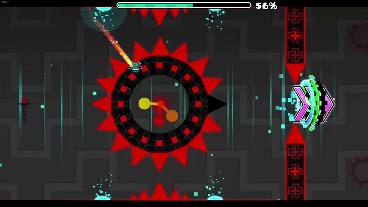 "Fire Temple" by (feat. Krenox) - Hard Demon | Geometry Dash - YouTube