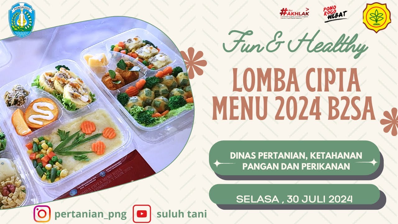LOMBA CIPTA MENU 2024, Dinas Pertanian, Ketahanan Pangan dan Perikanan ...