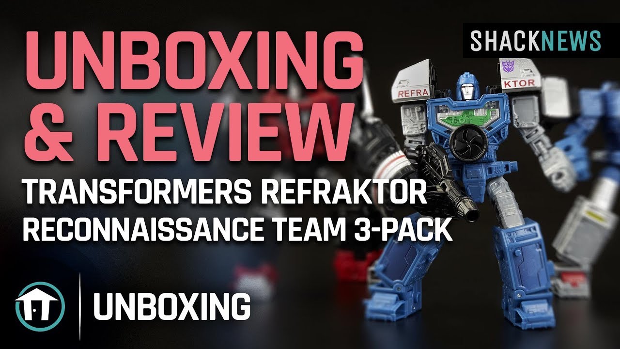 Unboxing & Review: Transformers Refraktor Reconnaissance Team 3-Pack ...