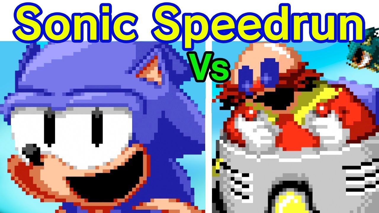 Friday Night Funkin' Sonic 1 Speedrun | Sonic SpeedFunk - Pixel Perfect ...