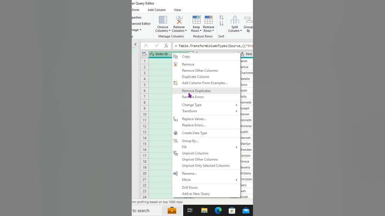 Remove Duplicates Like A Pro Excelreel Excelre Excell Excelshorts Exceltricks Viral