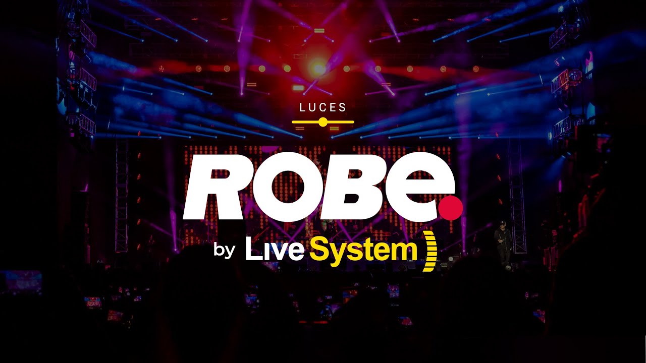 ROBE Lighting by Live system - YouTube
