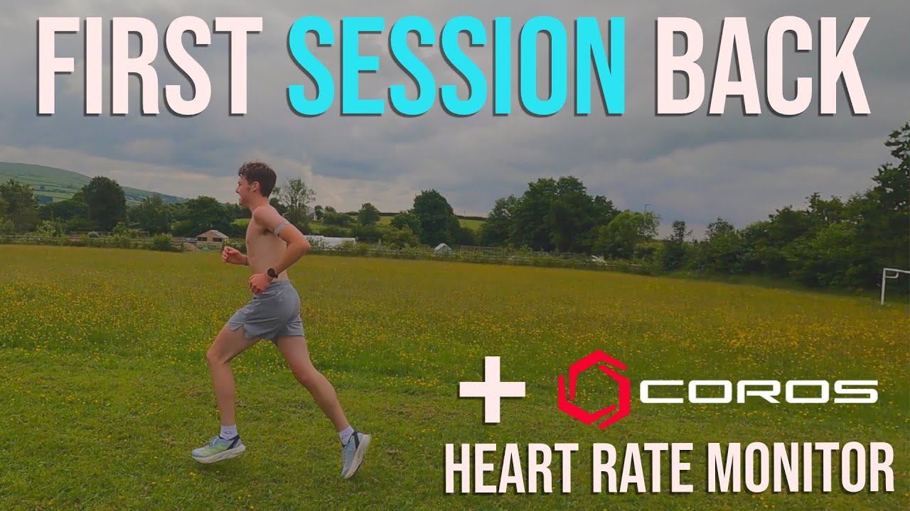 First SESSION Back + COROS Heart Rate Monitor (REVIEW) - YouTube