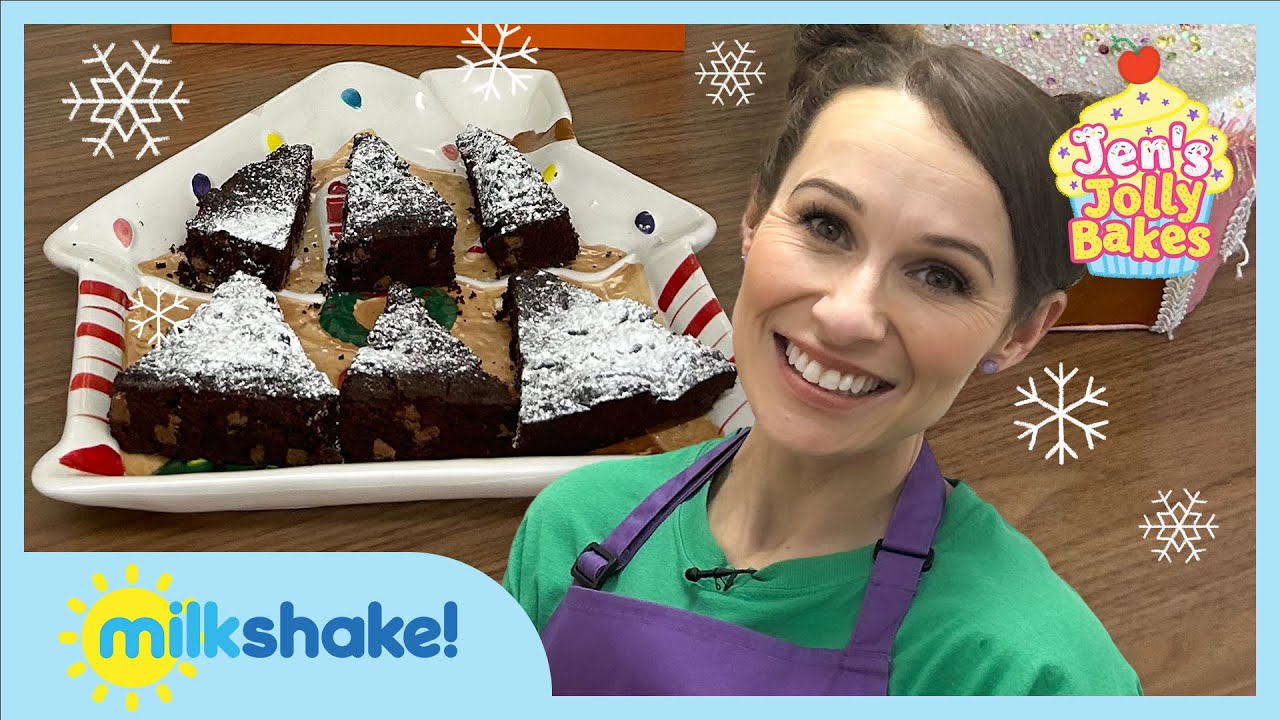 Make Gluten-Free Festive Brownies 🎄🍫 | Jen's Jolly Bakes #Christmas ...