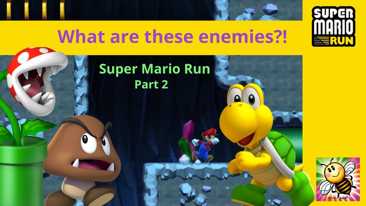 What are these enemies?! 😮Super Mario Run P2 - YouTube