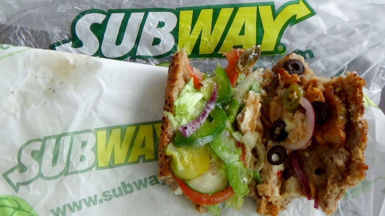 Chicken Fajita Subway Sandwich