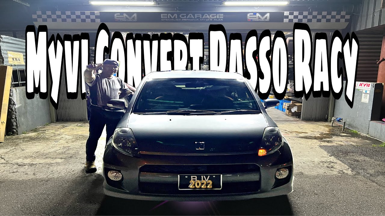 Myvi Convert Passo Racy Cat Body - YouTube