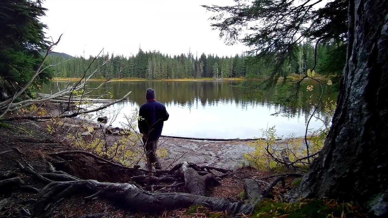 Solo overnight camp: Forlorn Lakes Washington USA - YouTube