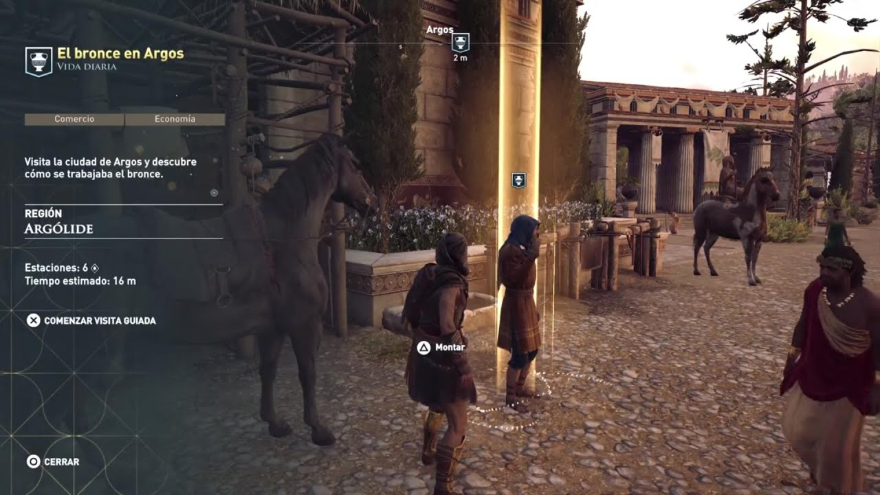 Assassin's Creed: Odyssey. Modo Descubrimiento. Región; Argolide. Parte ...