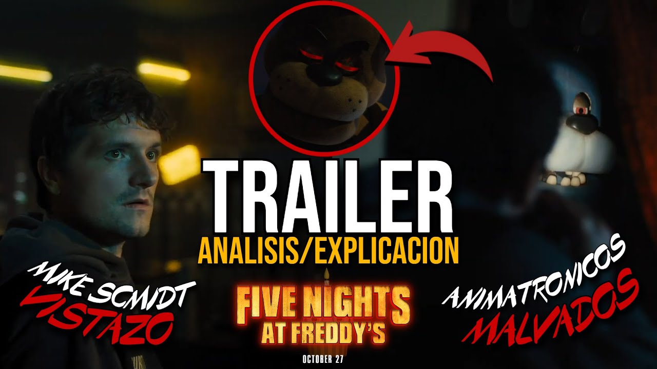 Five Nights at Freddys TEASER TRAILER OFICIAL | ANALISIS y EXPLICACION ...