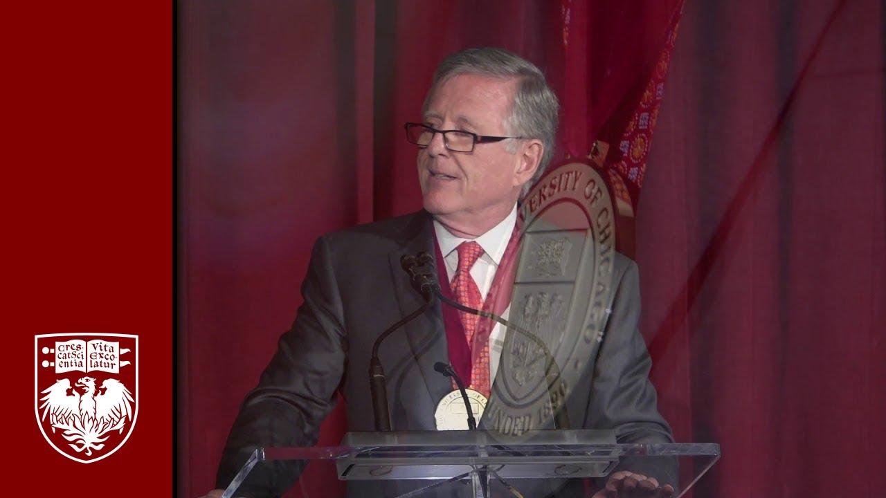 Presentation of the University of Chicago Medal to David Booth, MBA'71 ...
