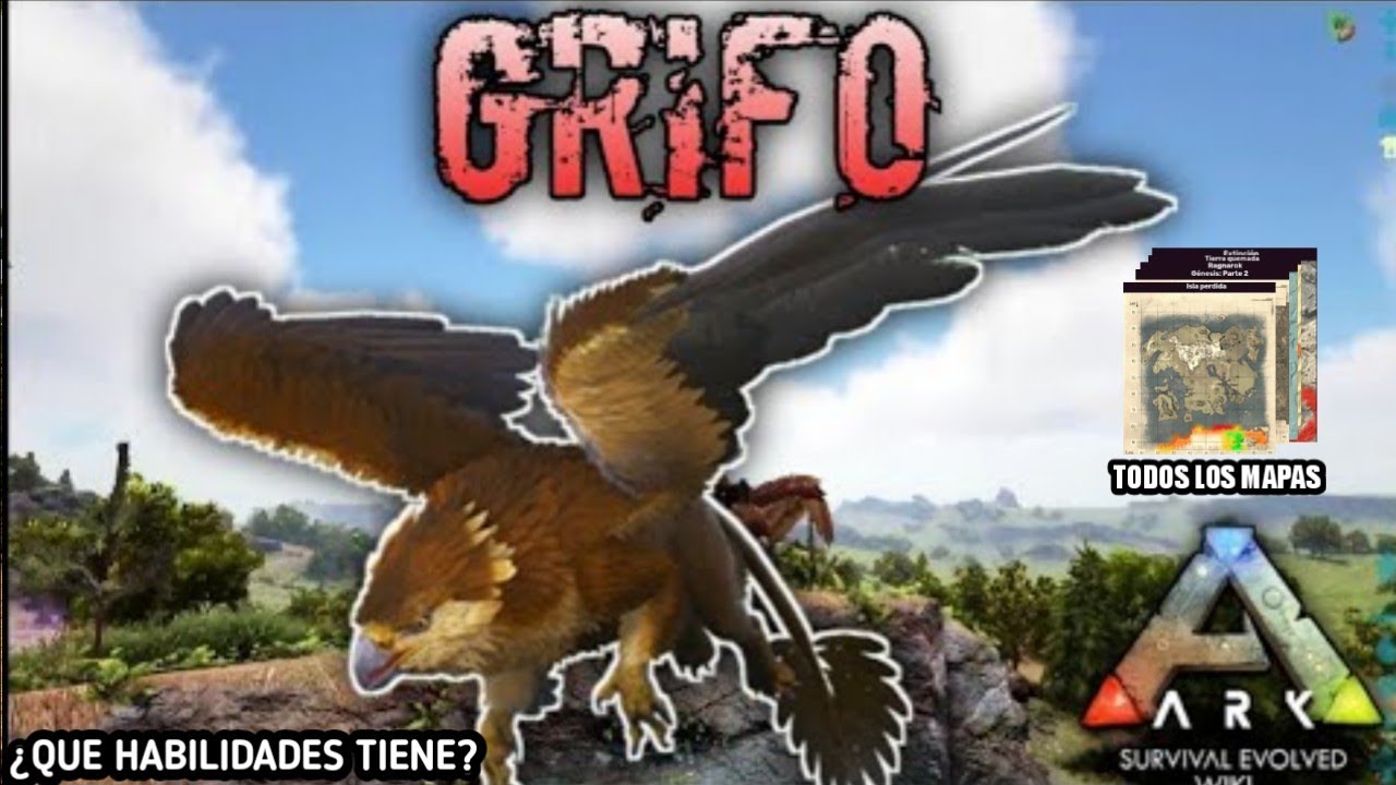 Cómo tamear un GRIFO ark Lost island - YouTube