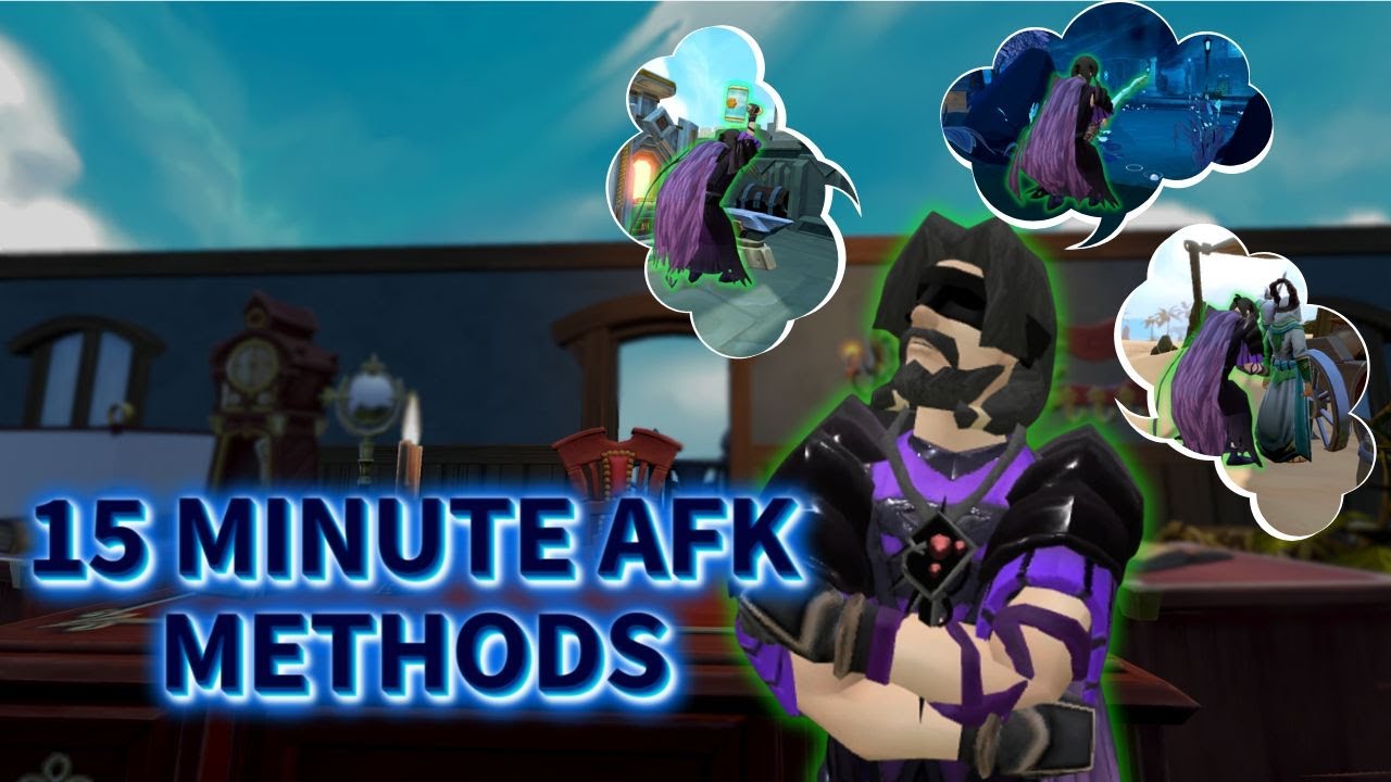 3 Perfect Afk Methods While at Work || RuneScape 3 || - YouTube