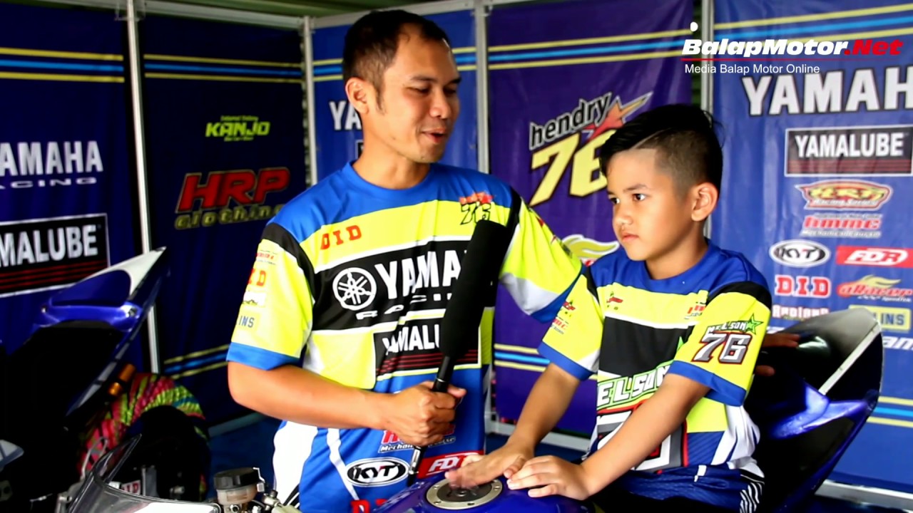 Hendriansyah Perkenalkan Balap Motor Sport Kepada Sang Anak - YouTube
