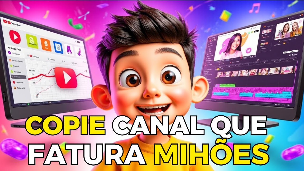 Como USAR I.A Para Copiar Canal Que Fatuta MILHÕES em Monetização - YouTube