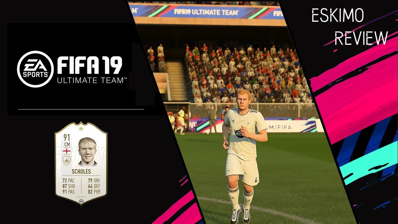 FIFA 19 SCHOLES REVIEW | 91 SCHOLES PLAYER REVIEW | FIFA 19 ULTIMATE ...