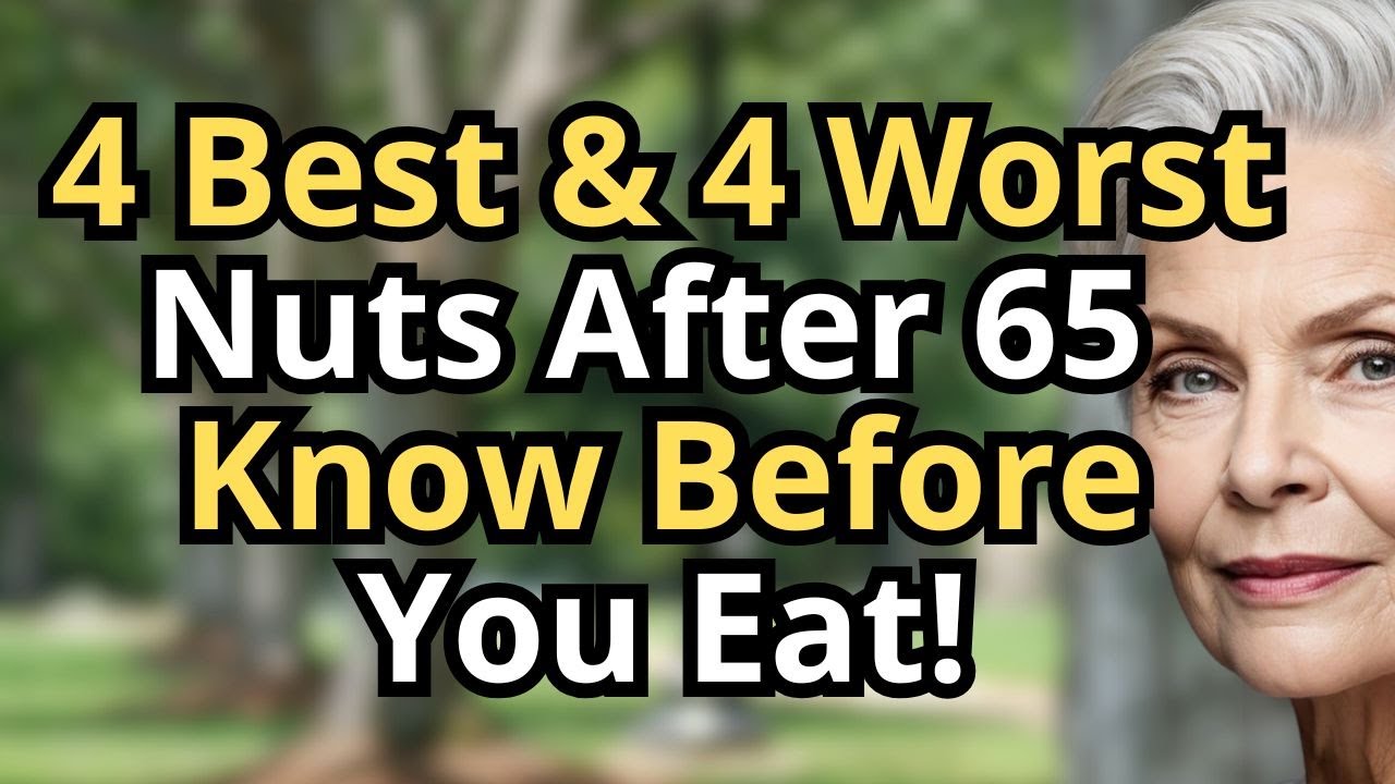 After 65? 4 Nuts You MUST Eat and 4 You Should NEVER Touch! - YouTube