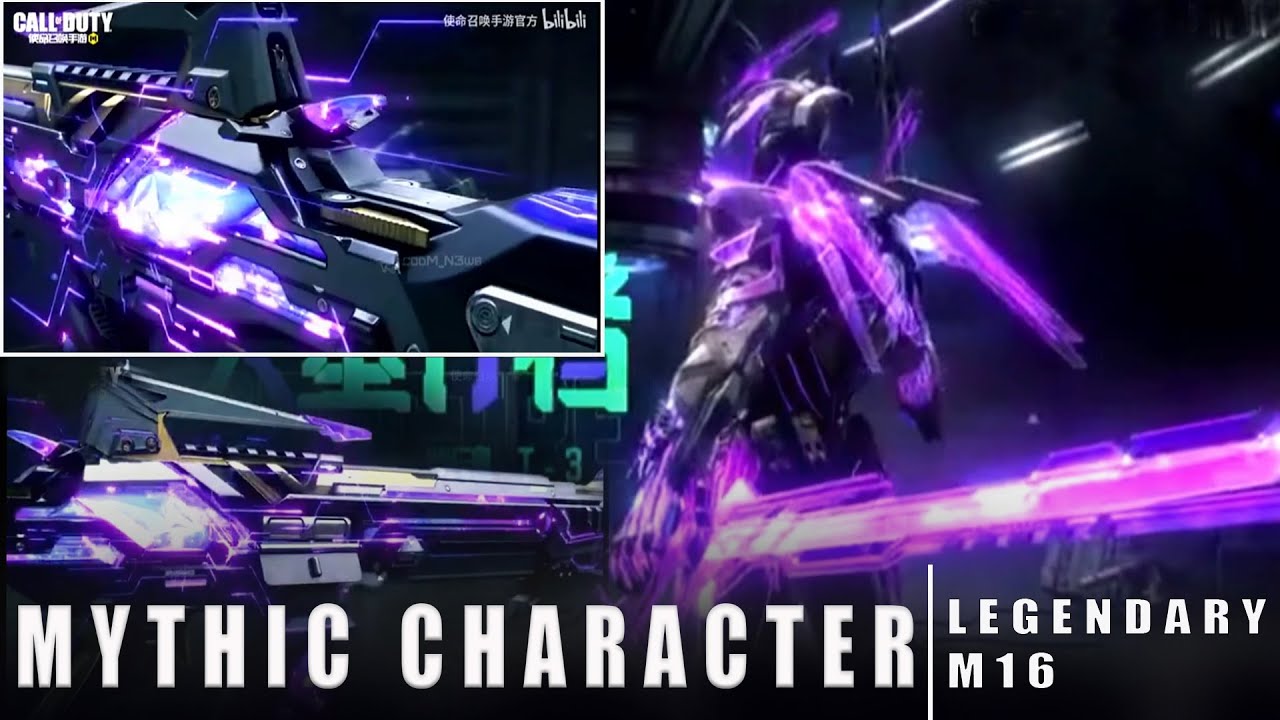 MYTHIC CHARACTER and LEGENDARY M16 / CALL OF DUTY MOBILE / First Time ...