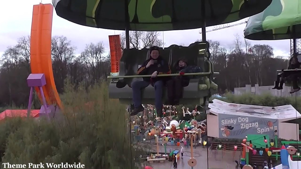 Toy Soldiers Parachute Drop On Ride POV - Walt Disney Studios ...