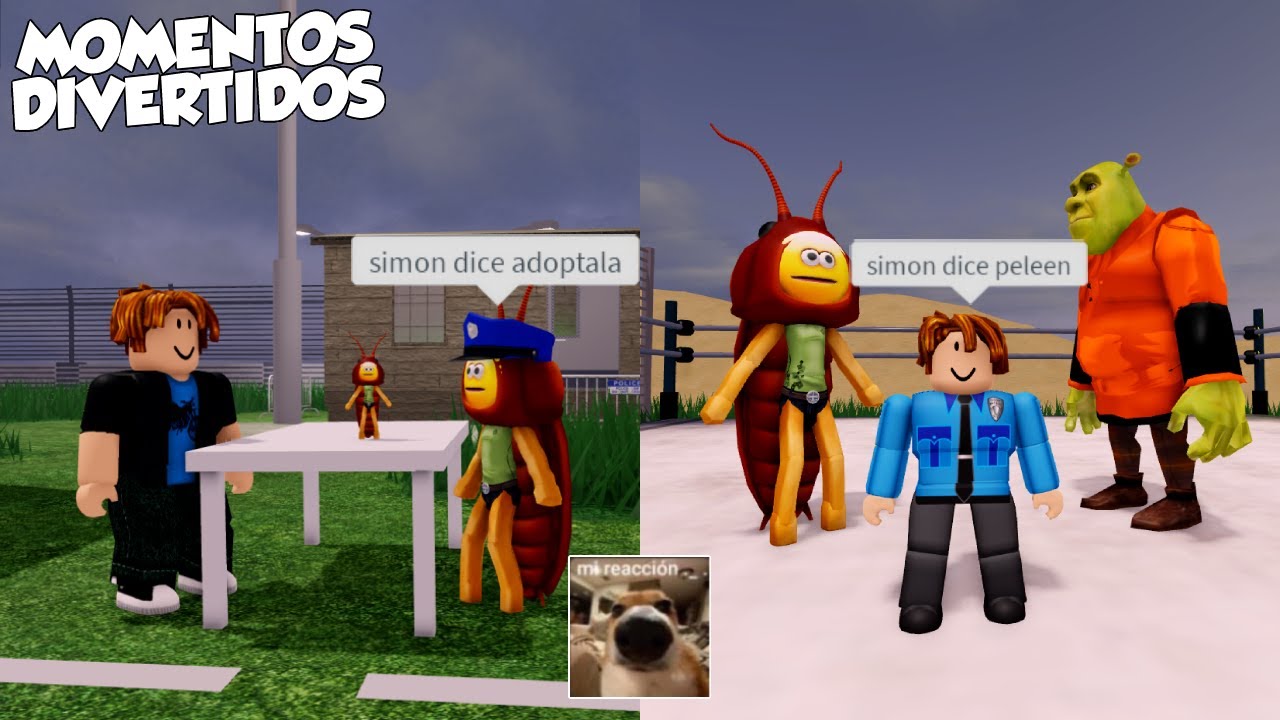SIMON DICE MOMENTOS DIVERTIDOS (ROBLOX) - YouTube