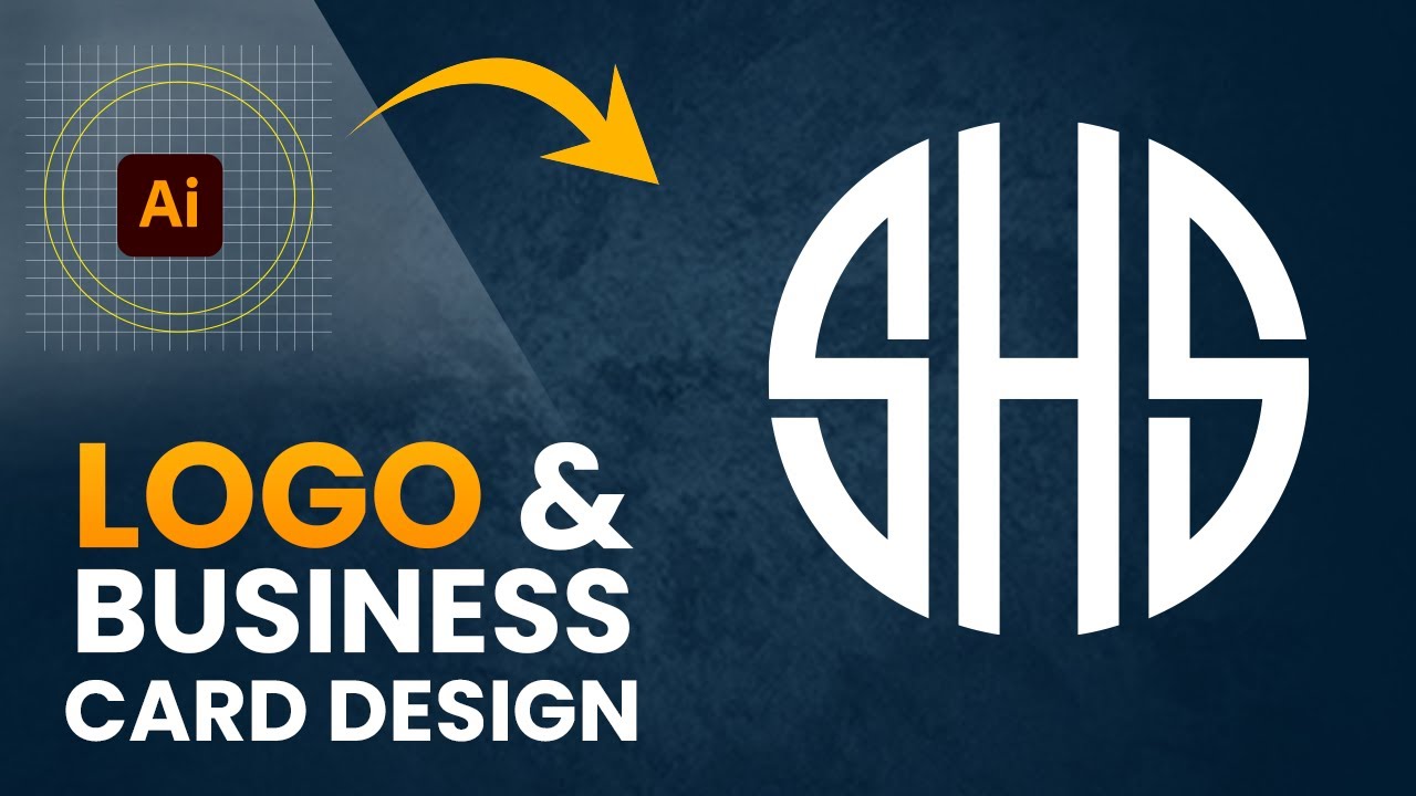 SHS Logo Design in Illustrator | Adobe Illustrator Tutorial - YouTube