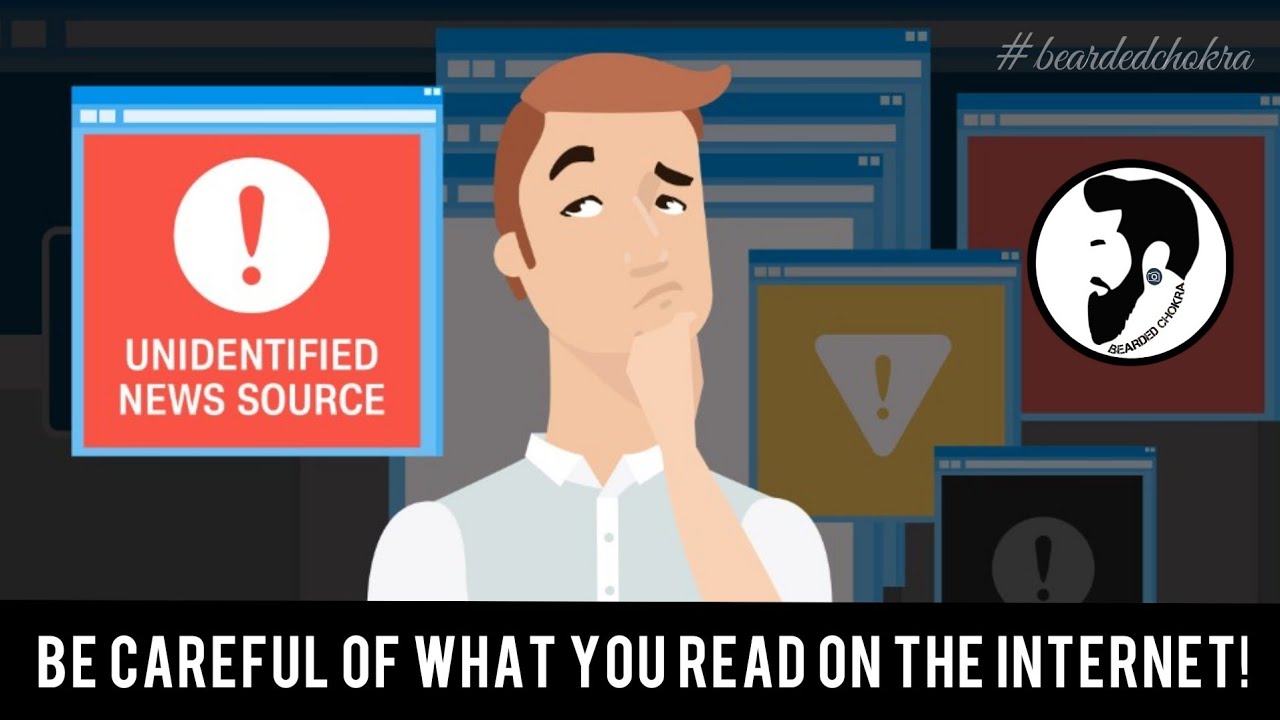 BEWARE of What You Read on The Internet! - YouTube