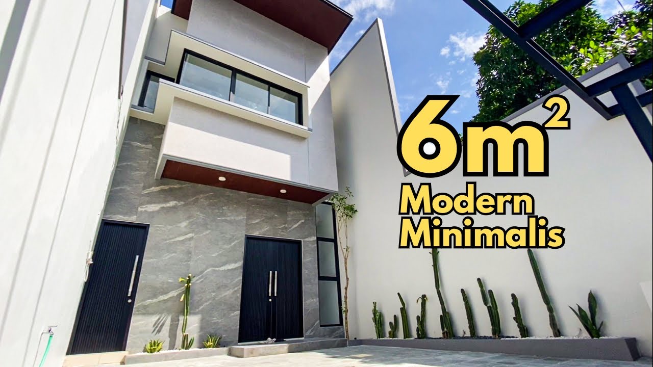 Terlihat Besar? Ternyata Rumah Ini Lebar 6 Meter Aja! Ceiling Tinggi ...