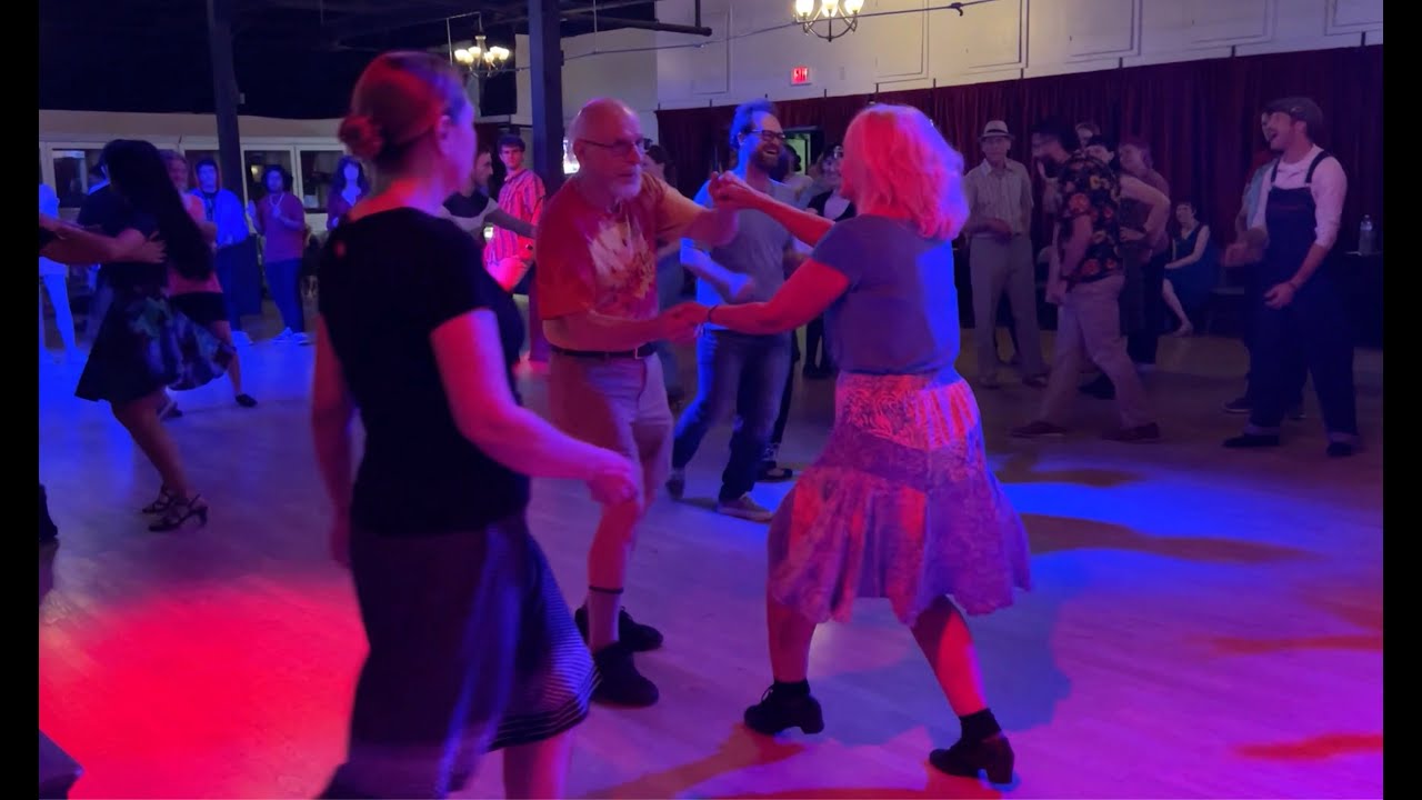 Midtown Stomp Birthday Circle Dance July 2023 - YouTube