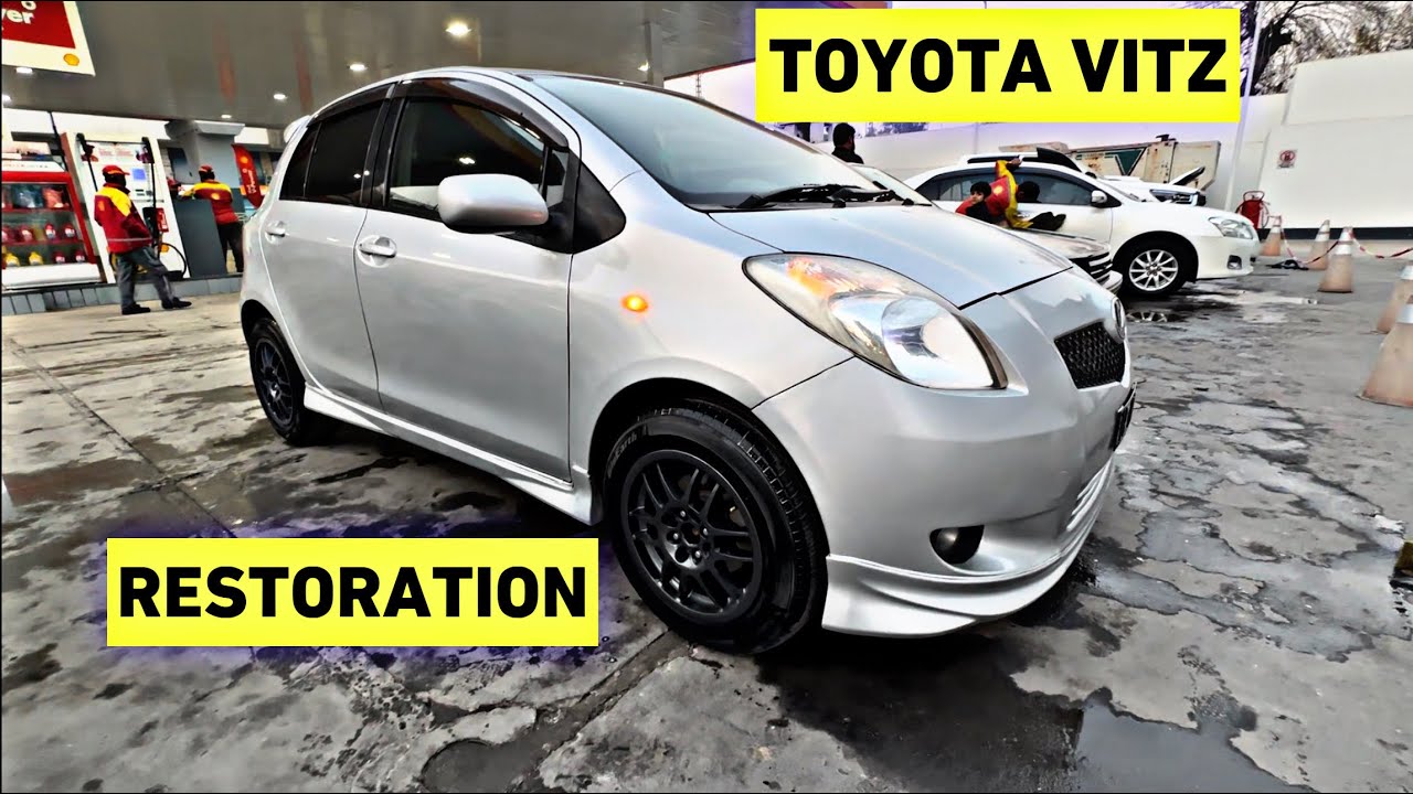 TOYOTA VITZ SECOND GENERATION RESTORATION (PART 2) - YouTube
